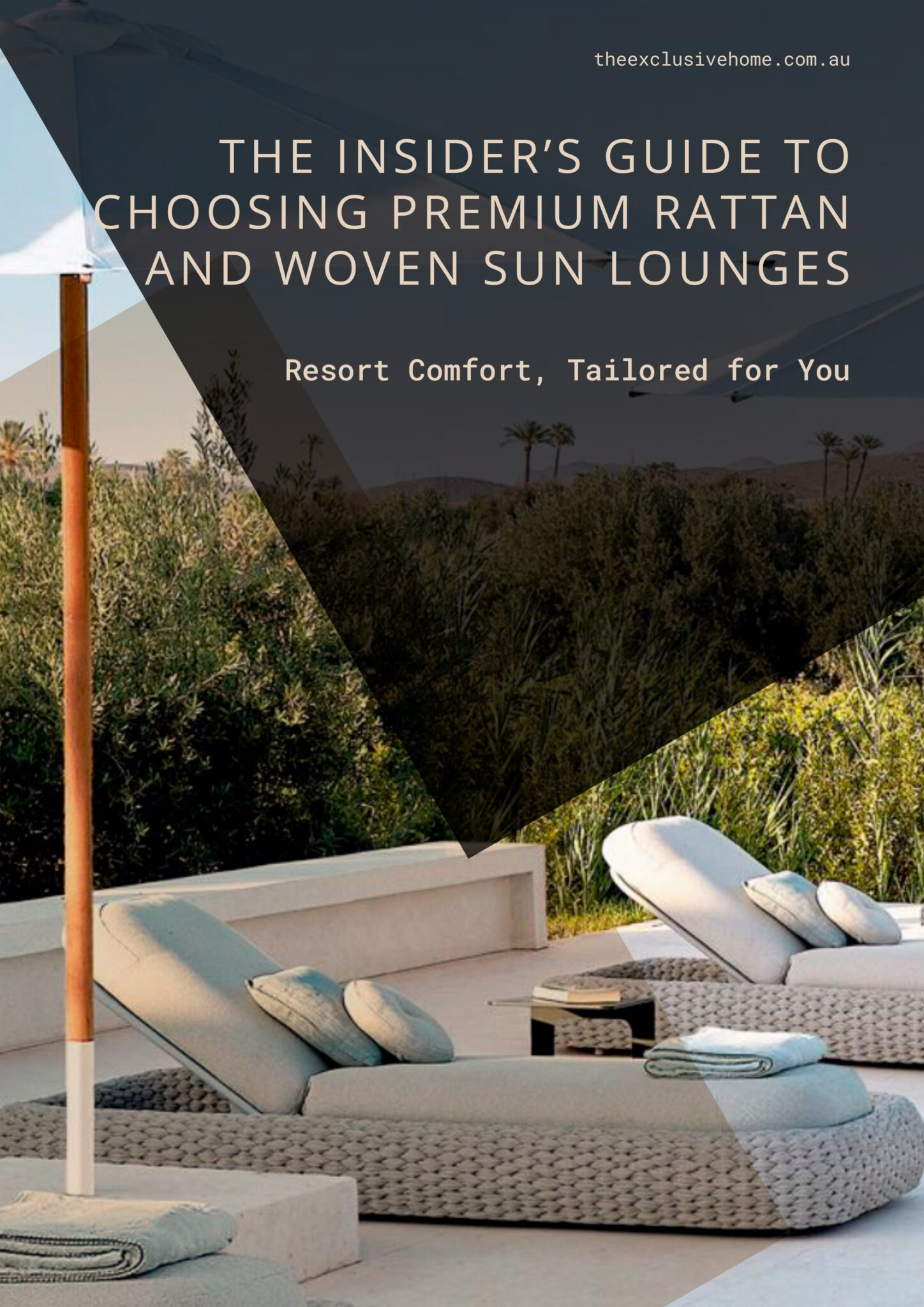 Rattan Sun Lounges Australia | Luxury Outdoor Loungers